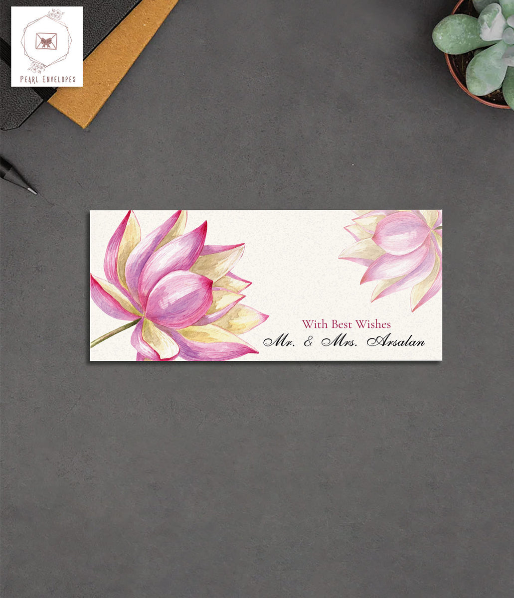 Aesthetic Wedding Best Wishes Envelope – Pearl Envelopes