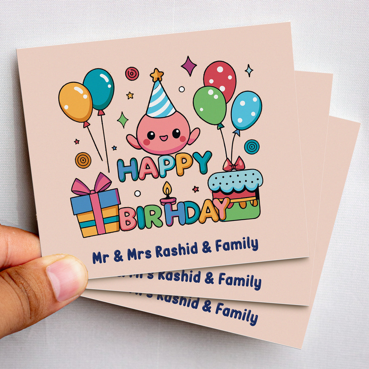 Balloon Bash Birthday Envelope – Pearl Envelopes
