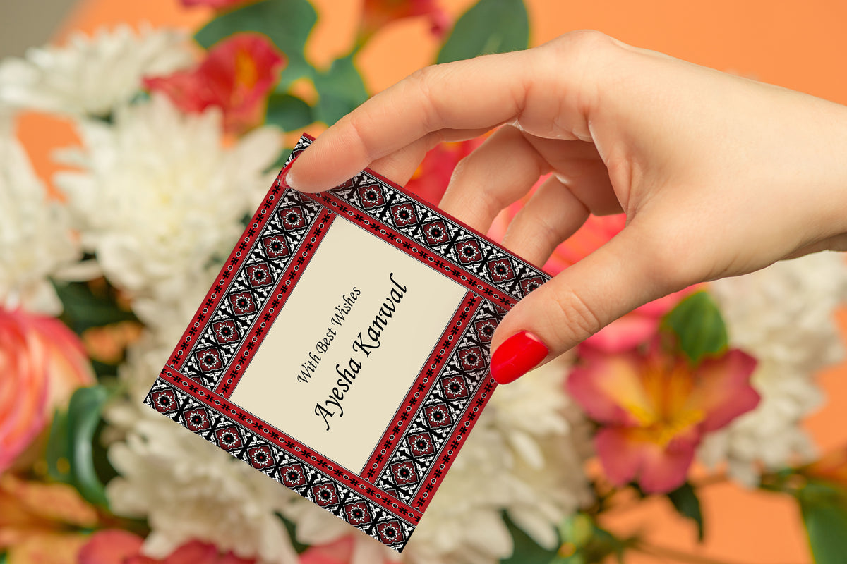 Sindhi Heritage Gift Card – Pearl Envelopes